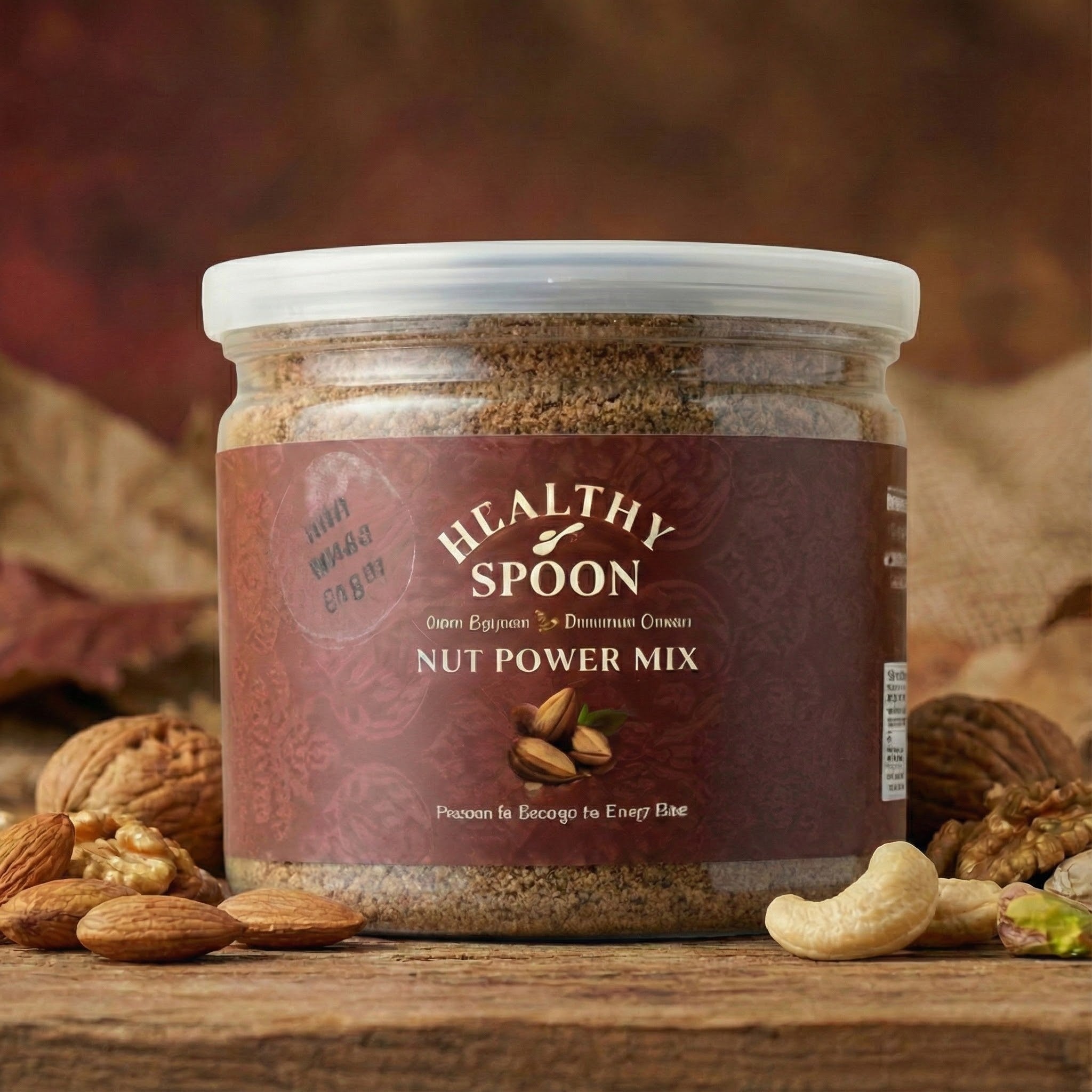 🥜 Nut Power Mix – Pure Nuts & Seeds for Daily Strength – Healthy Spoon
